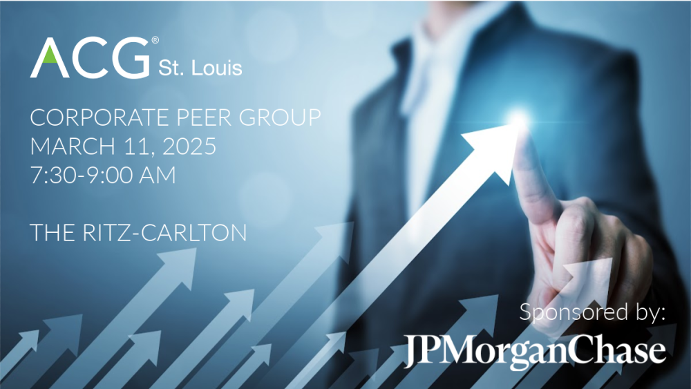 2025 STL | Corporate Peer Group March Meeting (By Invitation Only) | ACG St. Louis